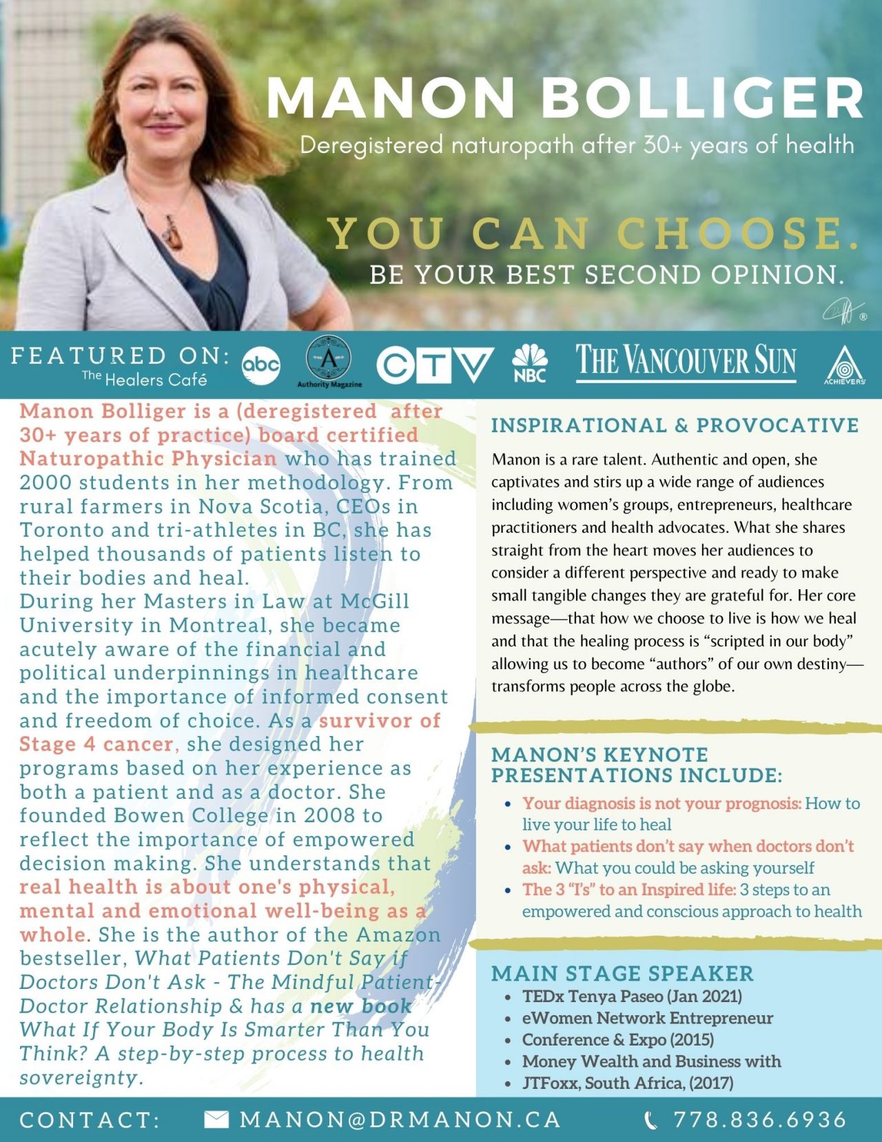 Welcome - Manon Bolliger (facilitator & retired naturopath with 30 ...